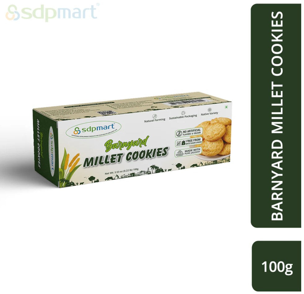 BARNYARD MILLET COOKIES 100 GMS – Nalam Foods USA