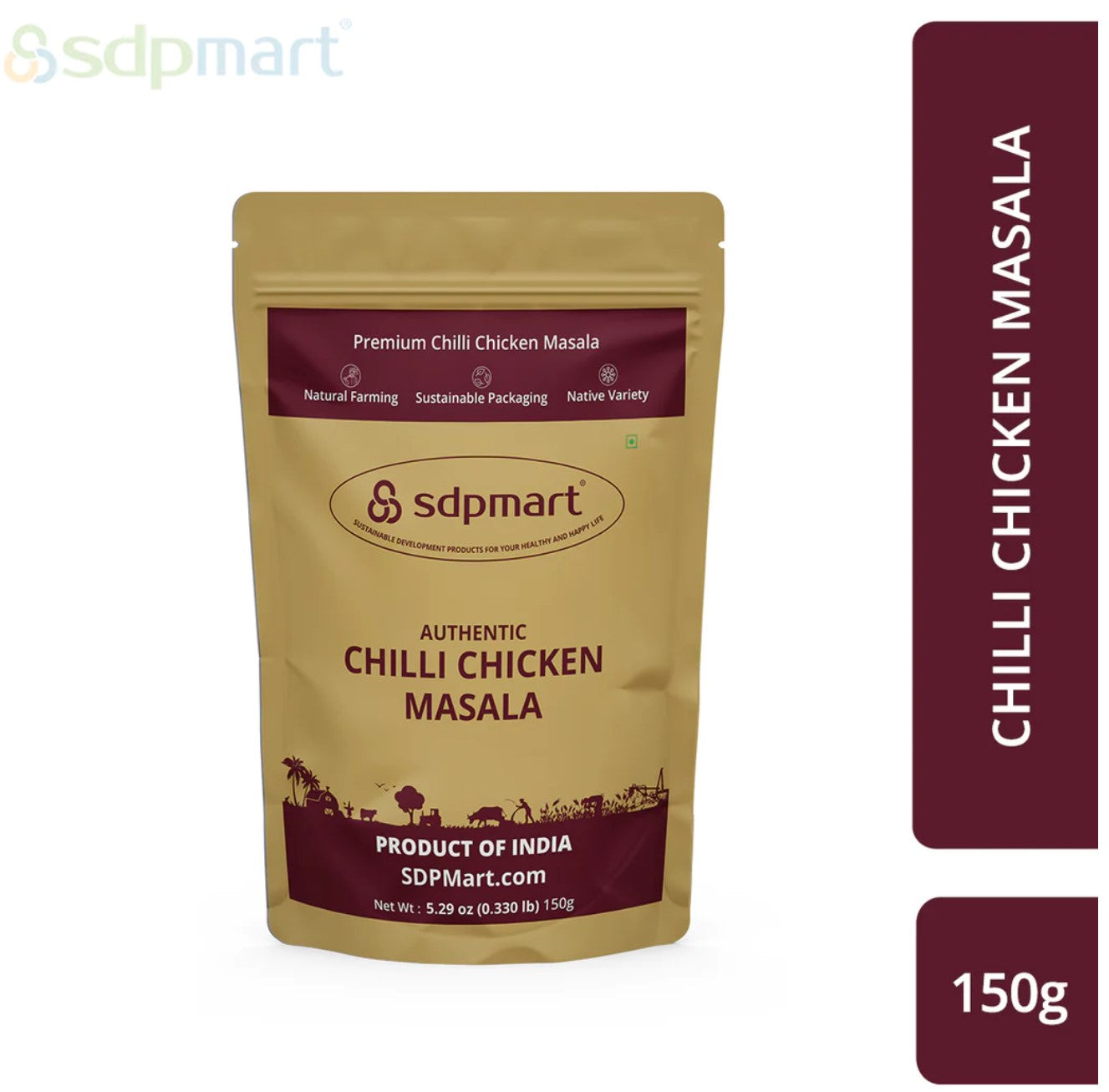 SDPMART CHILLI CHICKEN MASALA POWDER 150 GMS – Nalam Foods USA