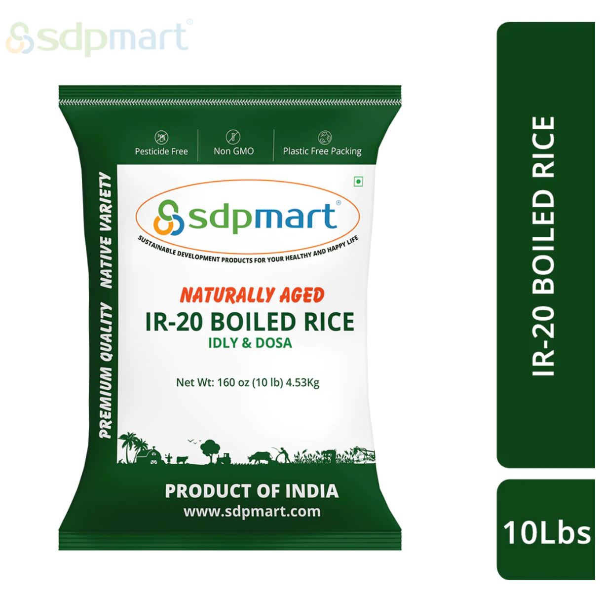 Boiled IR-20 Idly Rice – Nalam Foods USA