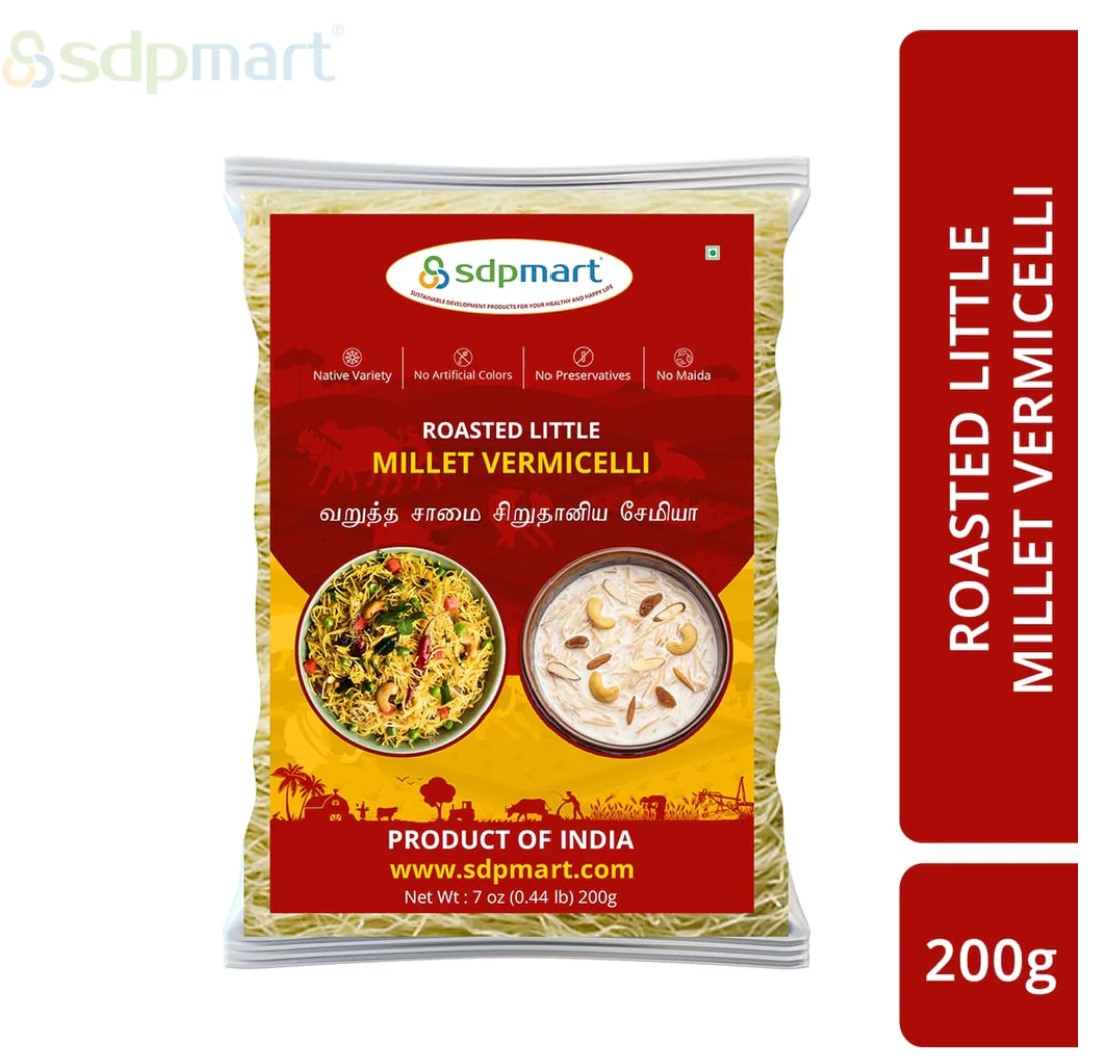 LITTLE MILLET VERMICELLI 200G – Nalam Foods USA
