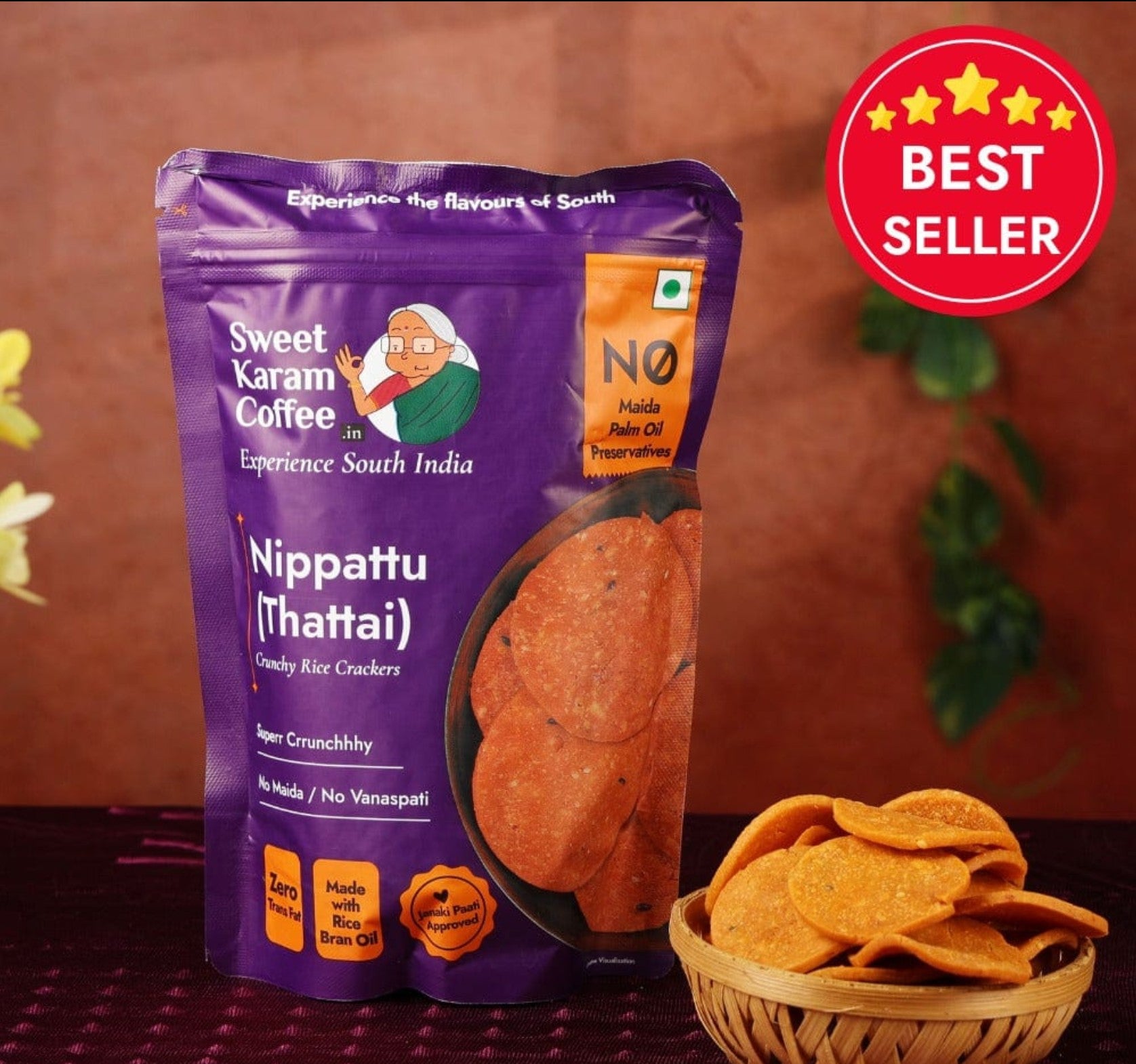 SKC Nippattu (Thattai) - 180g – Nalam Foods USA