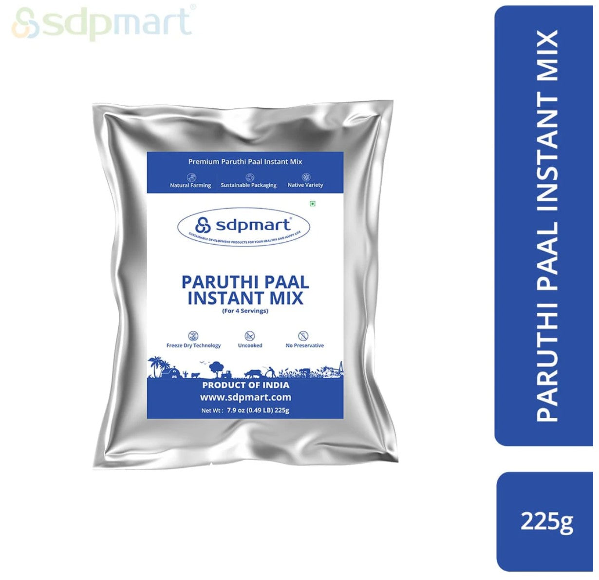 SDPMART PARUTHI PAAL INSTANT MIX 225 GMS – Nalam Foods USA